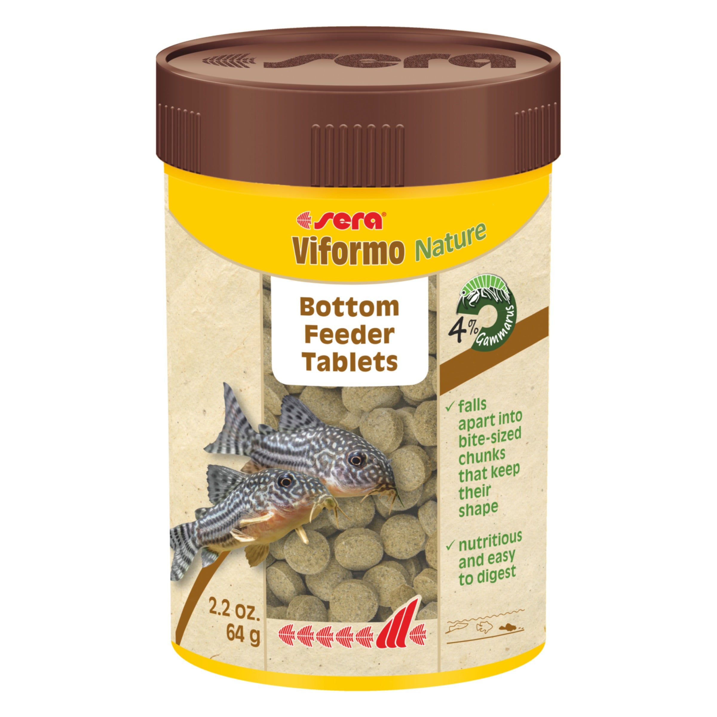 Sera Viformo Nature - Bottom Feeder Tablets – Upscale Aquatics