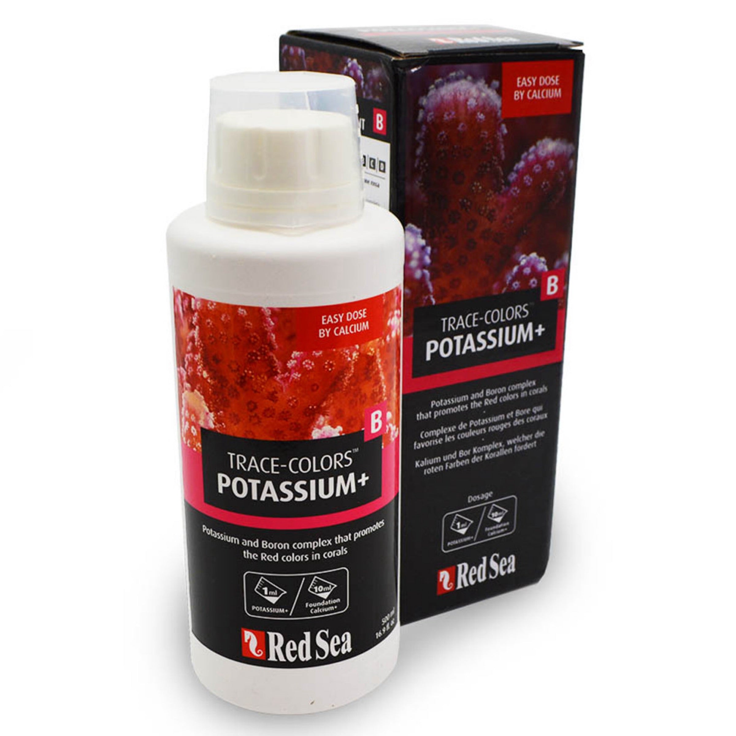 Red Sea Trace Colors B - Potassium+ – Upscale Aquatics