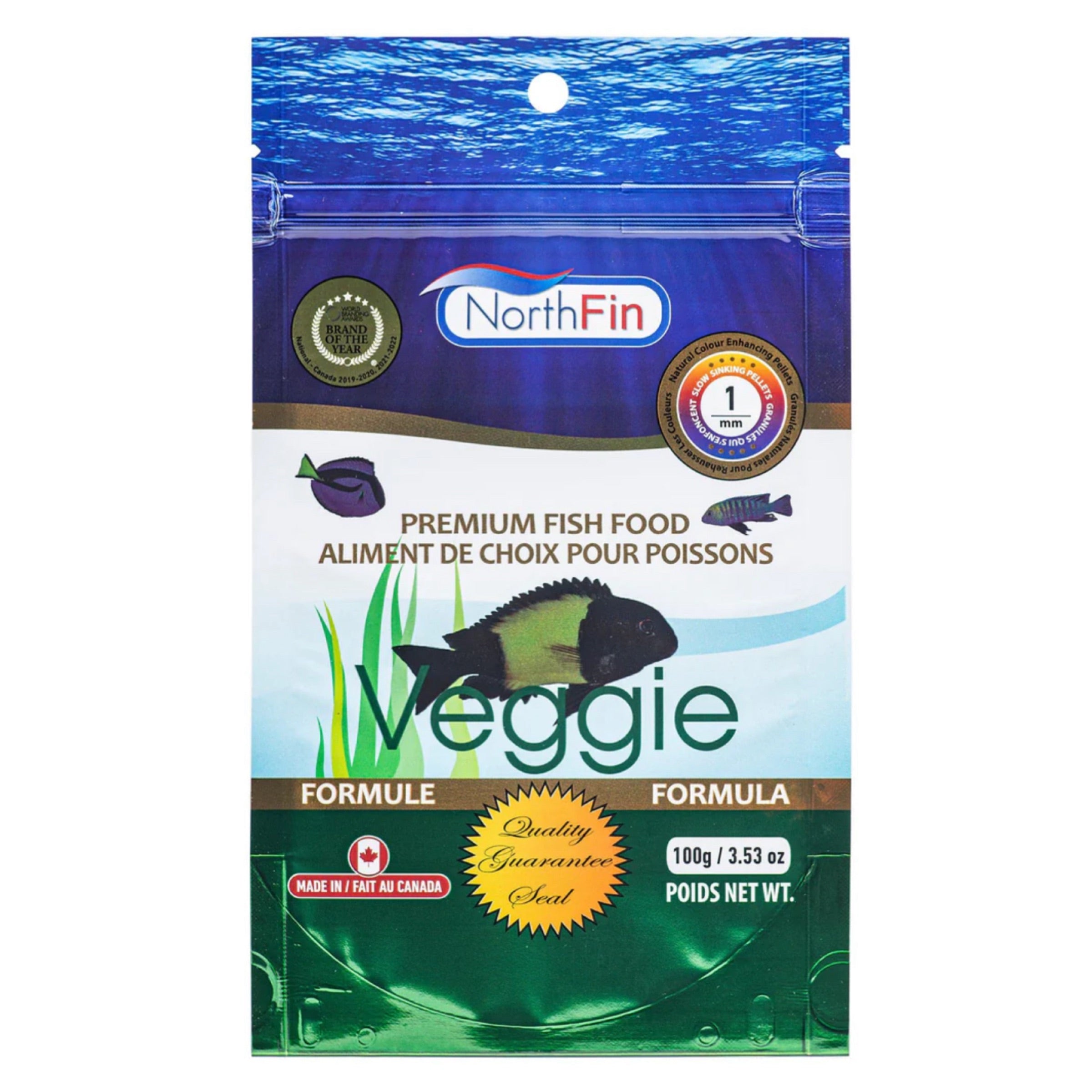 Northfin Veggie Formula – Upscale Aquatics